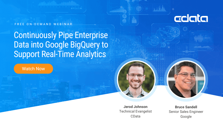 Continuously Pipe Enterprise Data into Google BigQuery